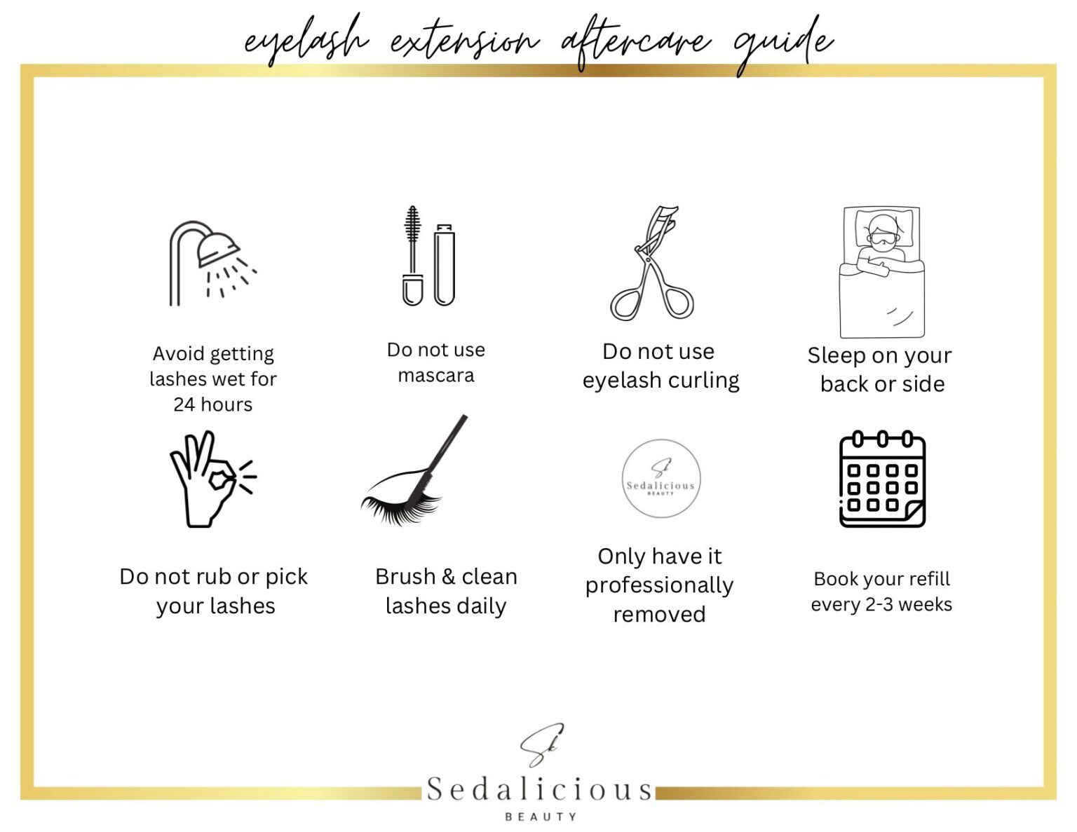 Eyelash Extension - Sedalicious