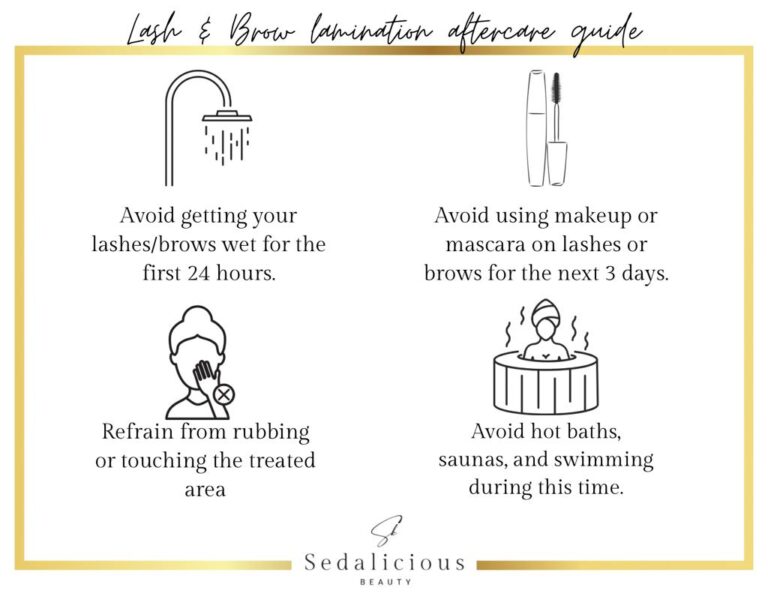 Lash & Brow Lamination - Sedalicious
